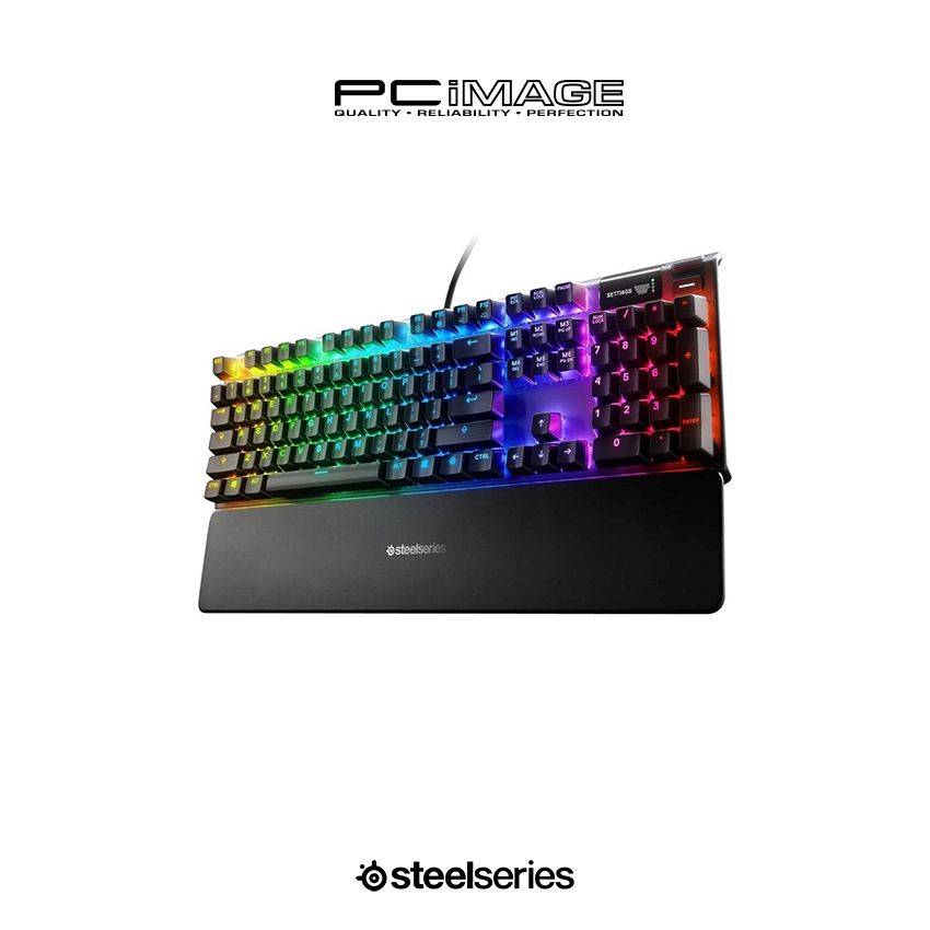 STEELSERIES Apex 7 Blue Switch Gaming Keyboard | PC Image