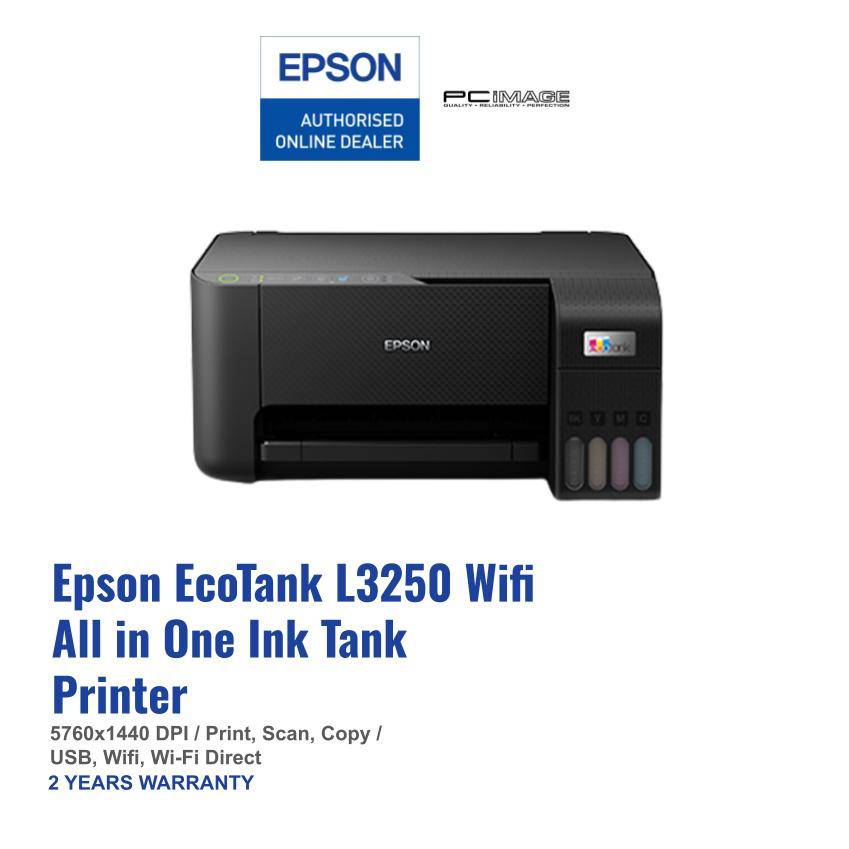 EPSON Ecotank L3250 Wifi All in One Ink Tank Printer - Black | PC Image