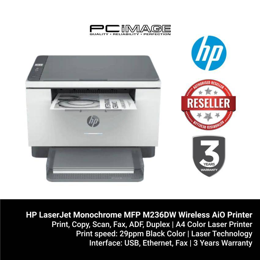 HP Laserjet Mono MFP M236SDW Wireless All in One Printer | PC Image