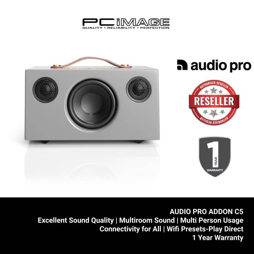 Audio Pro Addon C5 Wireless Multiroom Speaker - Grey | PC Image Malaysia