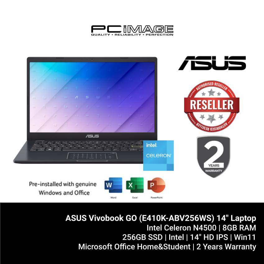 ASUS Vivobook GO (E410K-ABV256WS) 14" Laptop Peacock Blue | PC Image