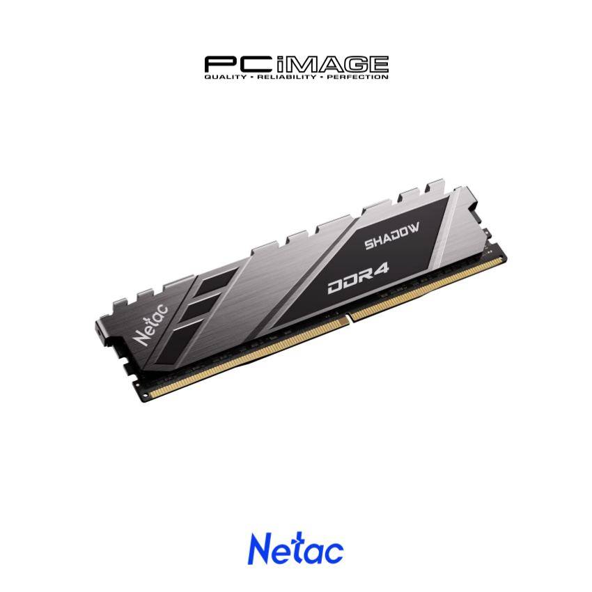 NETAC Shadow DDR4 8GB 3200Mhz RAM Space Grey Heatsink | PC Image