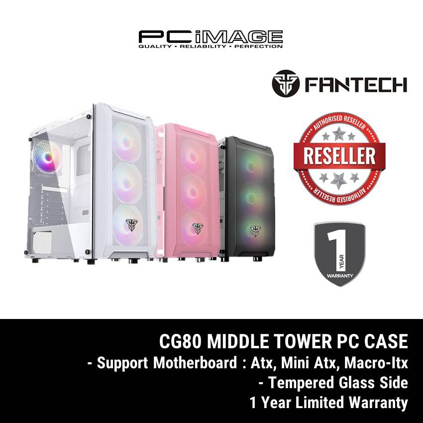 FANTECH CG80 MIDDLE TOWER CASE GAMING PC CASE | PC IMAGE MALAYSIA