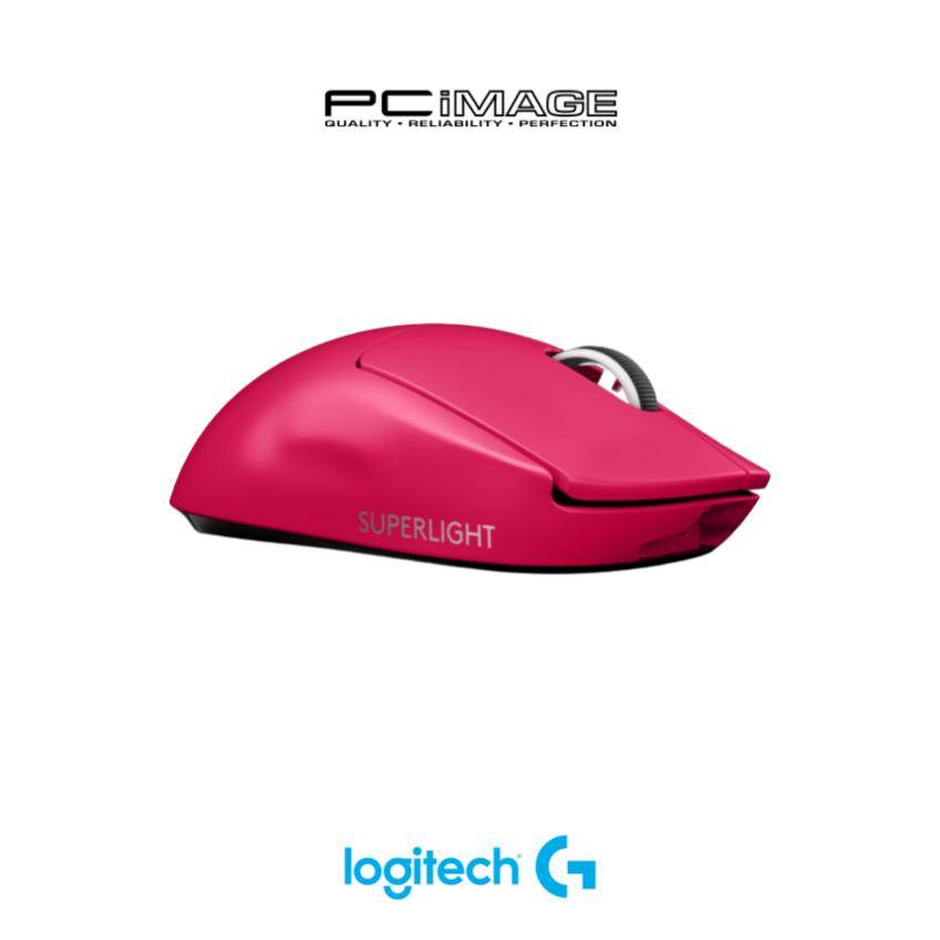 LOGITECH G Pro X Superlight Wireless Gaming Mouse Magenta | PC Image