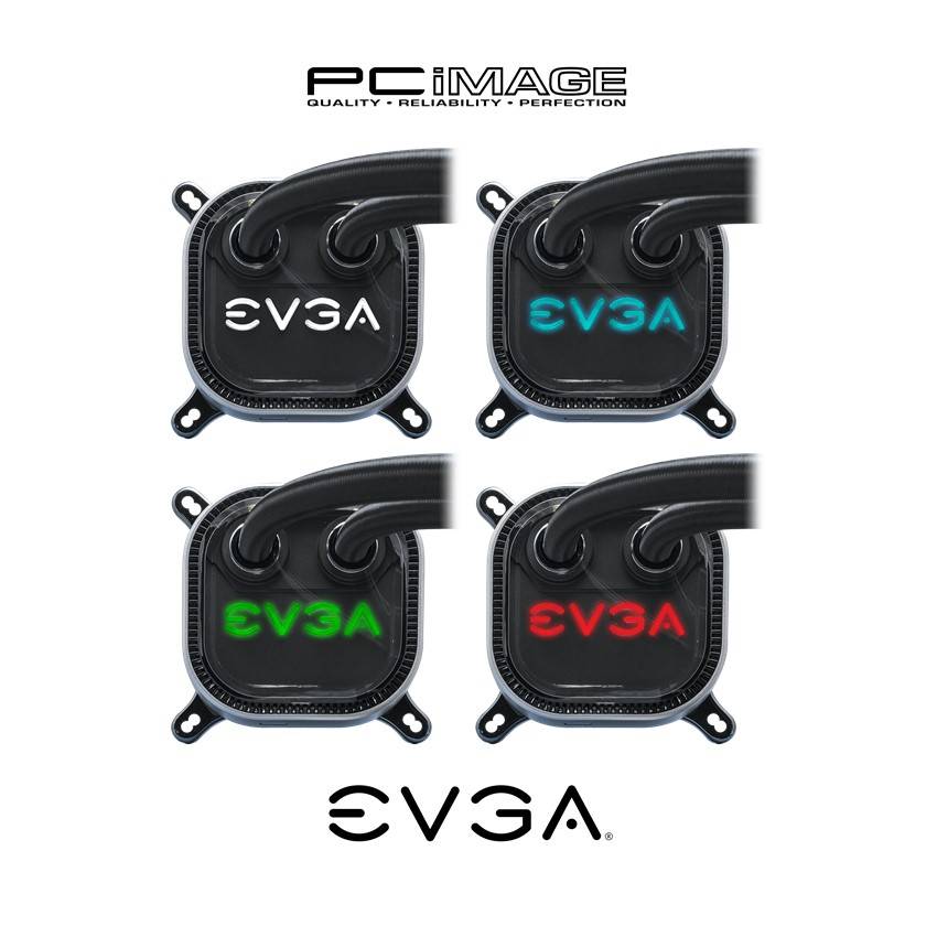 EVGA CLC 360mm All-In-One RGB LED CPU Liquid Cooler, 3x FX12 120mm PWM ...