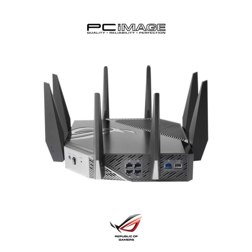 ASUS ROG Rapture GT-AXE11000 Tri-band WiFi 6E Gaming Router | PC Image