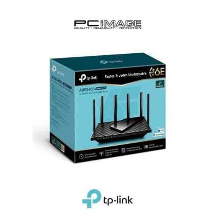TP-LINK AXE5400 Tri-Band Gigabit Wi-Fi 6E Router | PC Image
