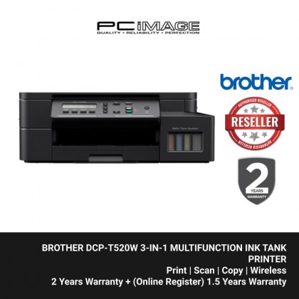 BROTHER DCP-T520W 3-IN-1 MULTIFUNCTION PRINTER ( PRINT/SCAN/COPY ...