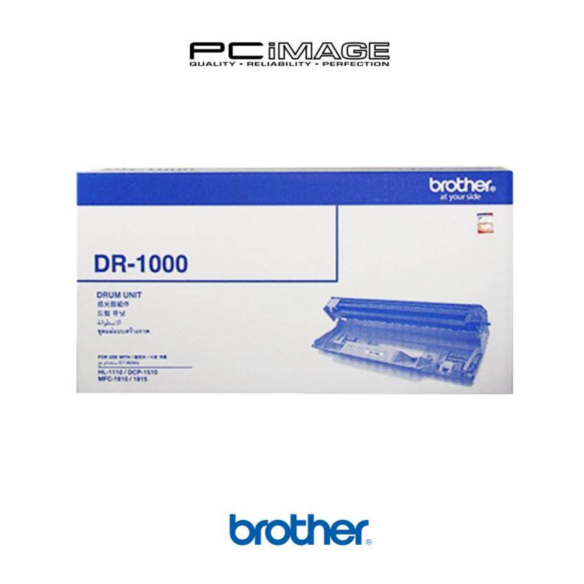Brother DR-1000 Original Monochrome Drum Unit, Black, for HL-1110, HL ...