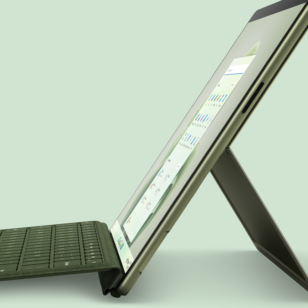 Microsoft Surface Pro 9 Core i5 / 8GB RAM / 256GB SSD (Forest) QEZ ...