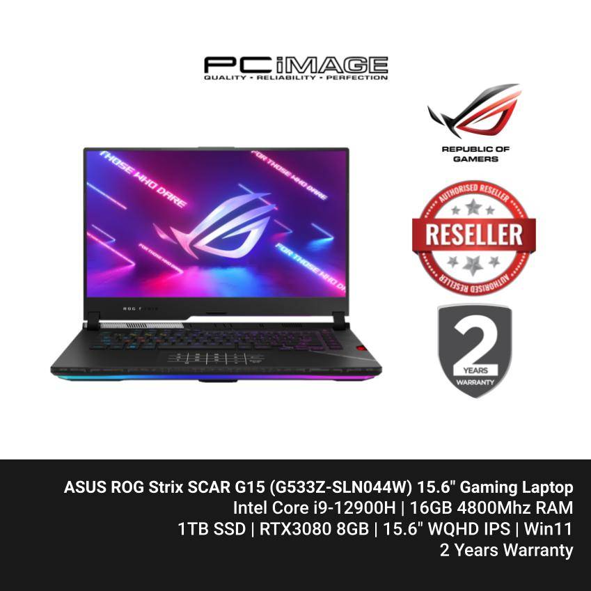 ASUS ROG STRIX SCAR G15 (G533Z-SLN044W) I9-12900H/ 16GB RAM/ 1TB SSD ...