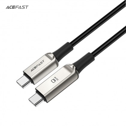 ACEFAST C6-03 TYPE-C TO TYPE-C ZINC ALLOY DIGITAL DISPLAY BRAIDED ...