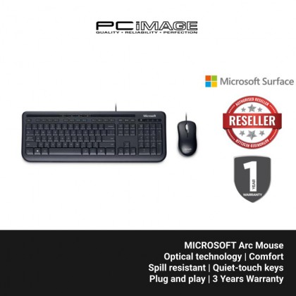 MICROSOFT WIRED DESKTOP 600 ( KEYBOARD & MOUSE ) | PC Image