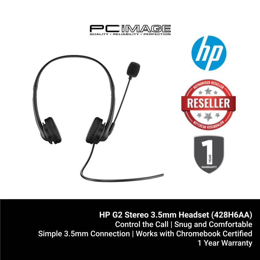 HP G2 Stereo 3.5mm Headset (428H6AA) | PC Image