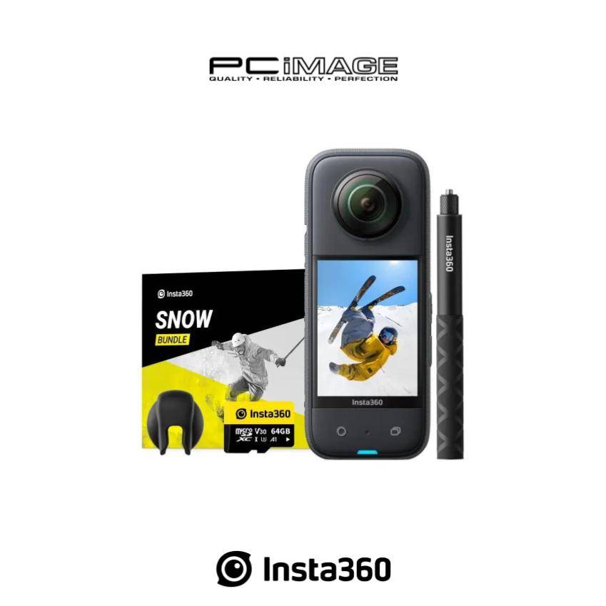 INSTA360 One X 3 Action Camera Standalone+Invisible Selfie Stick+Lens ...