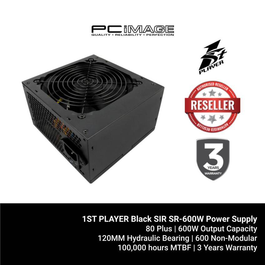 1ST PLAYER Black SIR SR-600W Power Supply | PC Image