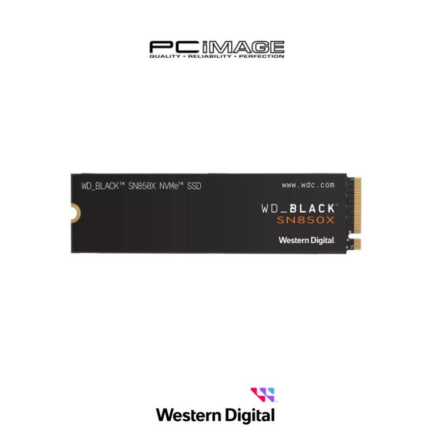 WESTERN DIGITAL SN850X Black 1TB NVME GEN4X4 SSD | PC Image