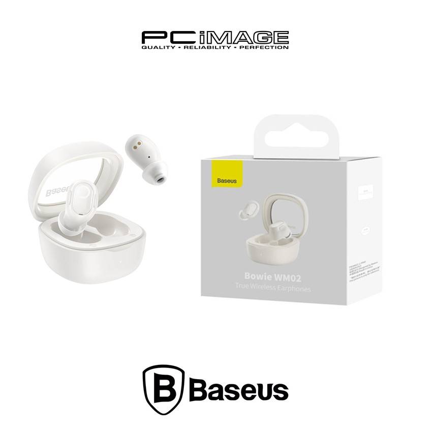 BASEUS BOWIE WM02 TWS BLUETOOTH EARPHONES (BT5.3, PT 22-25H, 300MAH, 1 ...