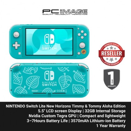 NINTENDO Switch Lite Console Animal Crossing: New Horizons Timmy ...