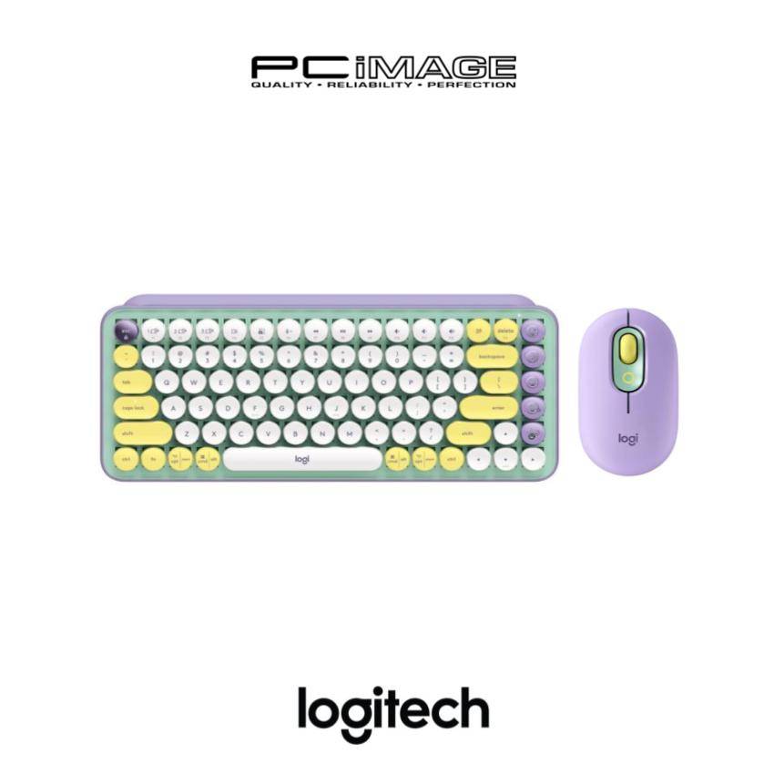 LOGITECH Pop Wireless Keyboard Mouse Collection Bundle | PC Image