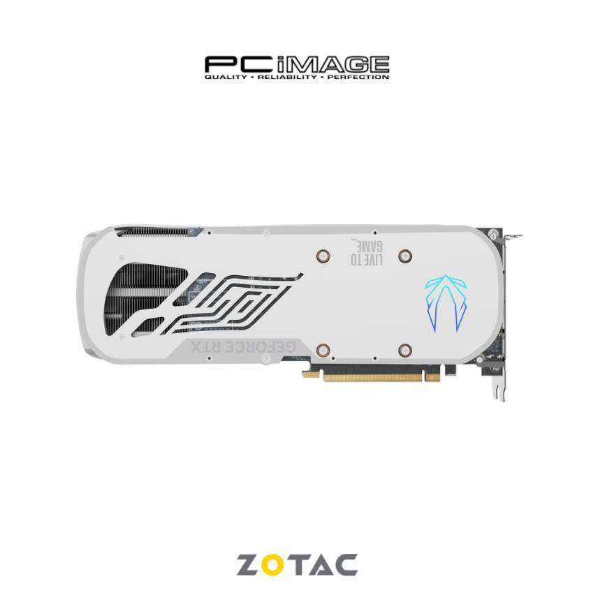 ZOTAC GAMING GEFORCE RTX 4070 TI SUPER TRINITY OC WHITE EDITION 16GB GDDR6X Graphics Card (ZT ...
