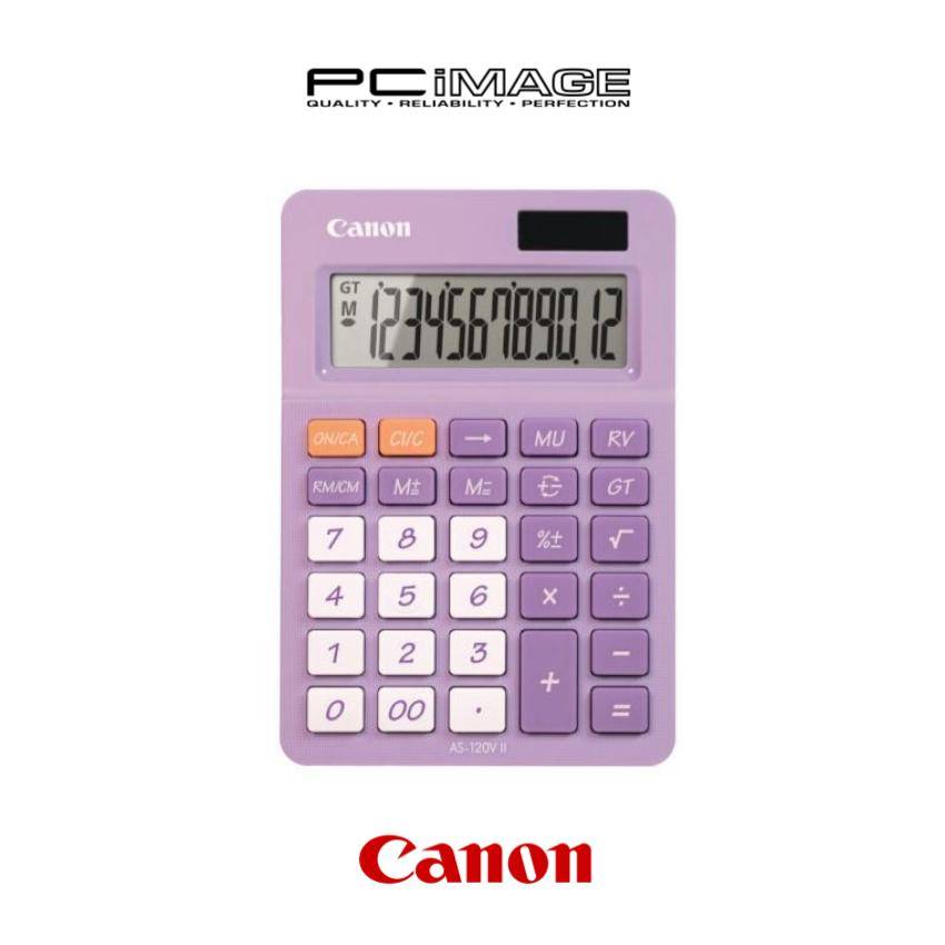 CANON AS-120V II 12 Digits Desktop Calculator | PC Image
