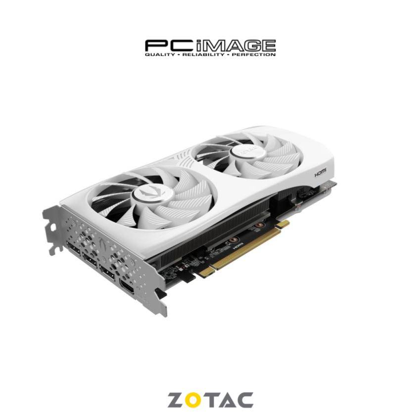 ZOTAC GAMING GEFORCE RTX4070 SUPER TWIN EDGE OC 12GB GDDR6X - WHITE ...