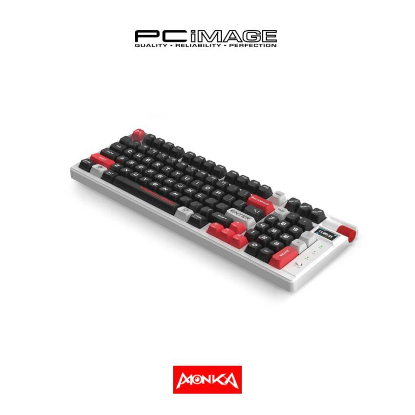 MONKA STORM KG991W TRI MODE WIRELESS MECHANICAL RGB GAMING KEYBOARD ...