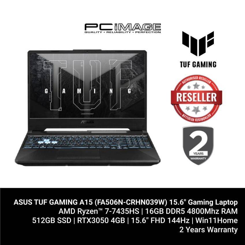ASUS TUF GAMING A15 (FA506N-CRHN039W) 15.6" Gaming Laptop Hraphite ...