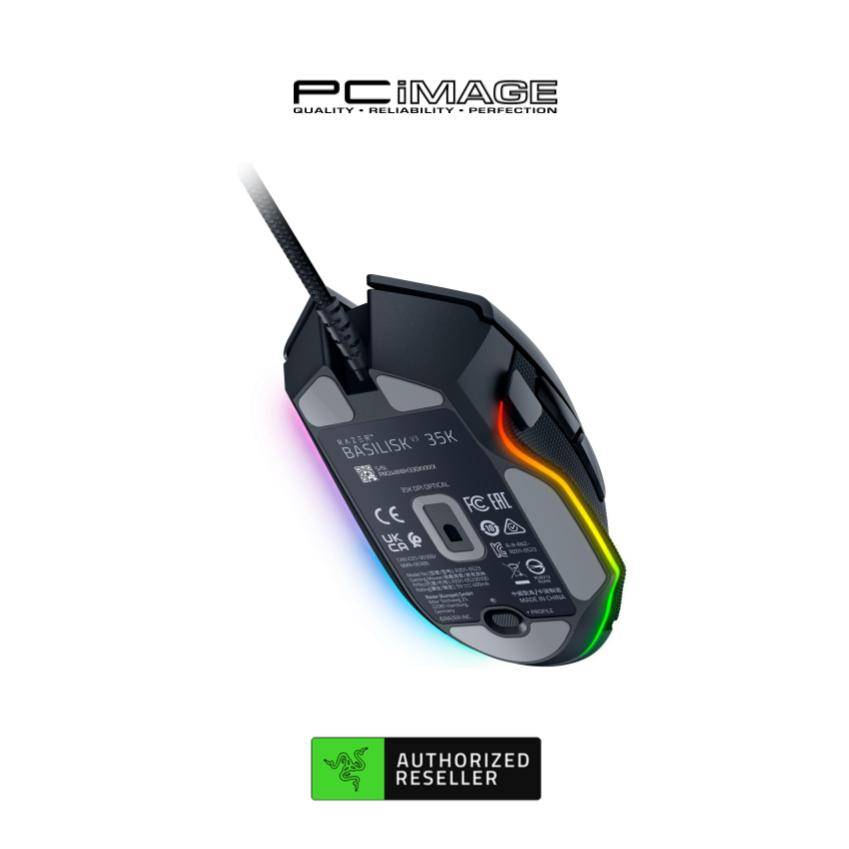 Razer Basilisk V3 35K Wired Ergonomic RGB Gaming Mouse (RZ01-05230100 ...