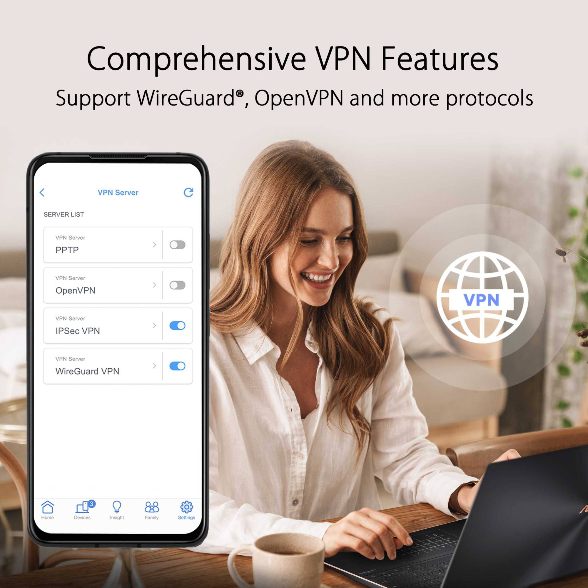 ASUS ZENWIFI PRO ET12 AXE11000 HIGH PERFORMANCE TRI-BAND MESH WIFI 6E ...