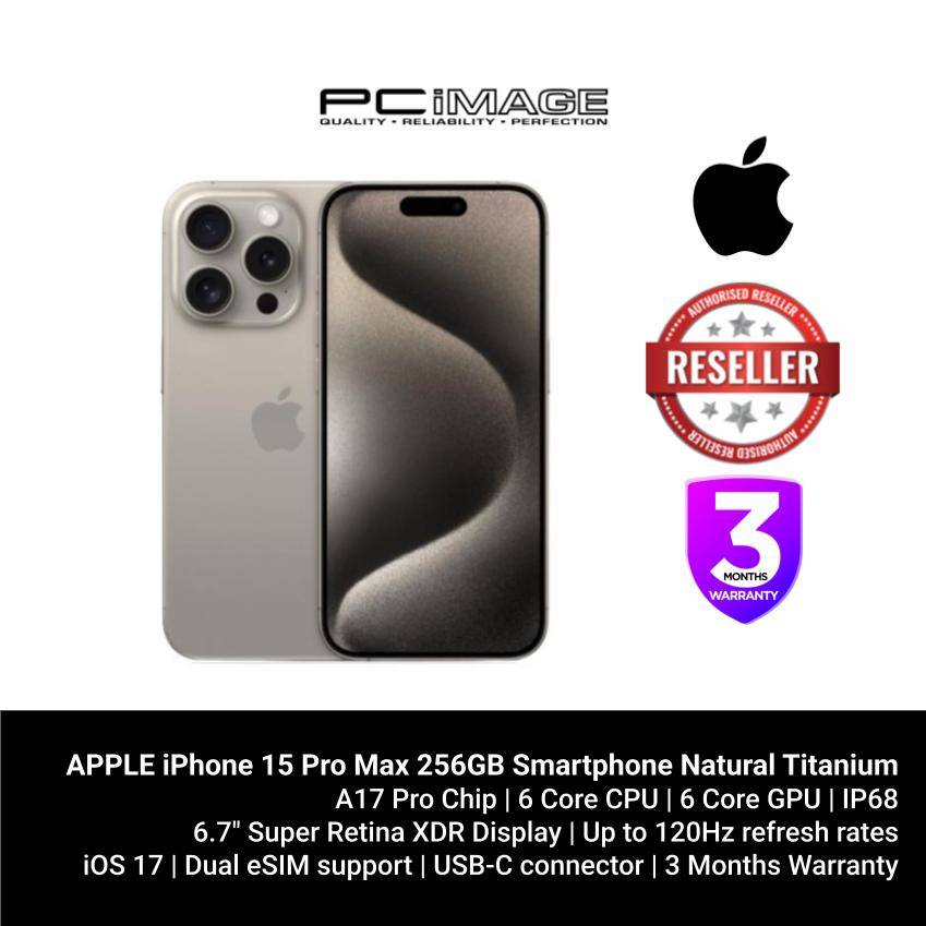 APPLE iPhone 15 Pro Max 256GB Smartphone | PC Image