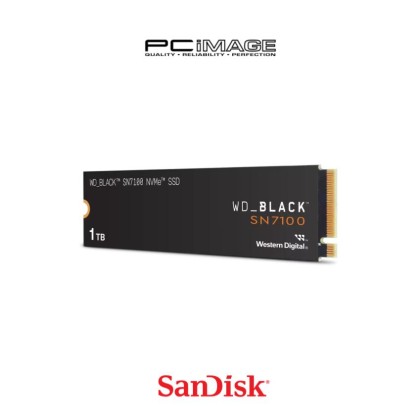 WD SN7100 Black NVME M.2 2280 GEN4X4 SSD | PC Image
