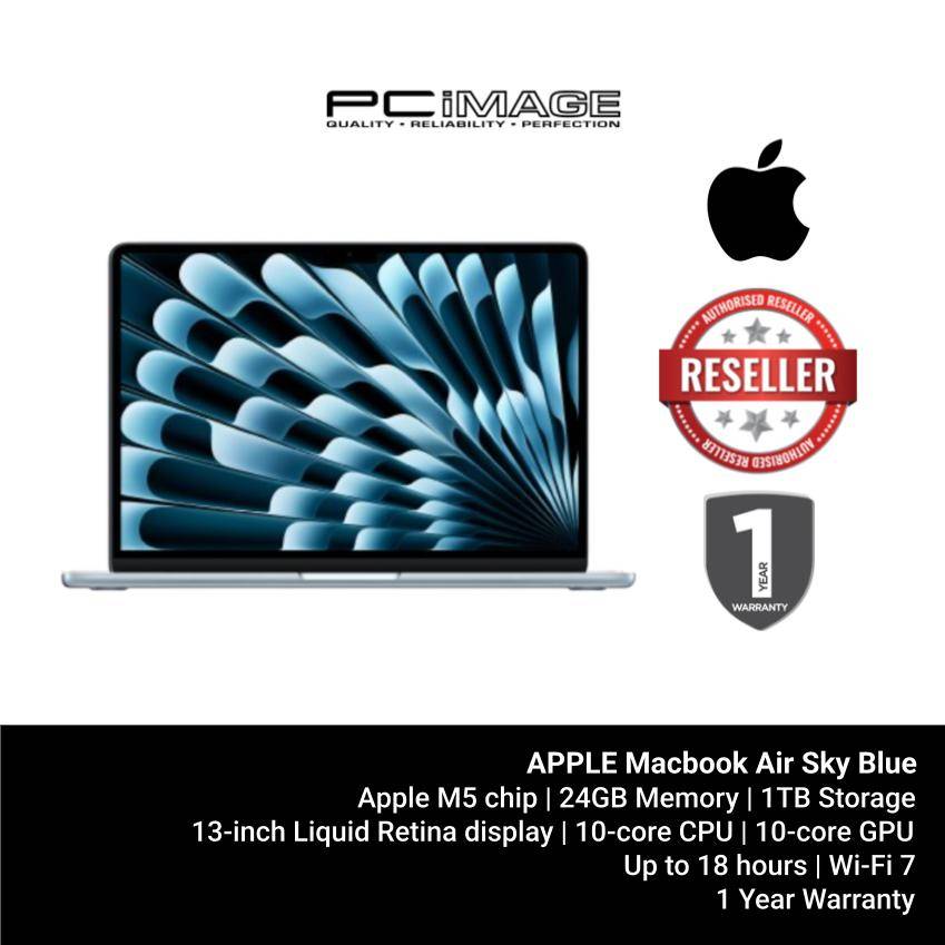 [PRE-ORDER] APPLE MACBOOK AIR 13" Laptop Apple M5 chip/10‑core CPU/10 ...