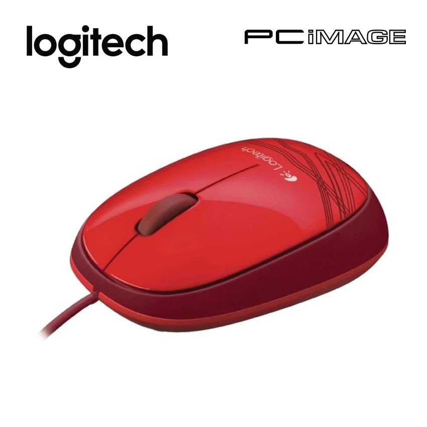 Logitech M105 Mouse-Red | PC Image