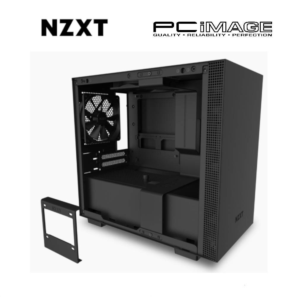 NZXT MINI-ITX H210 PC CASING BLACK RED NO INCLUDE POWER SUPPLY | PC IMAGE