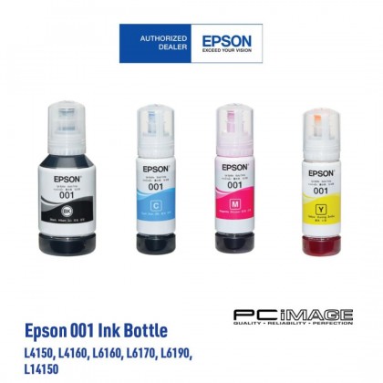 Epson 001 127ml & 70ml Printer Ink Original for L4150 L4160 L6160 L6170 ...
