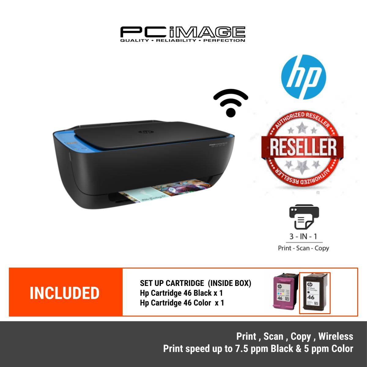 HP ULTRA 4729 DESKJET ALL IN ONE PRINTER - PRINT.SCAN.COPY.WIRELESS