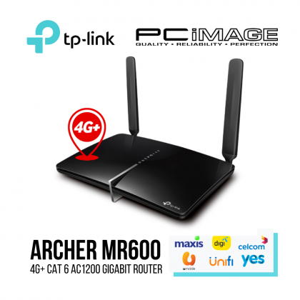 TP-LINK ARCHER MR600 AC1200 4G LTE ADVANCED CAT6 GIGABIT ROUTER