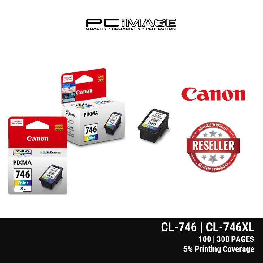 CANON CL-746 / CL-746XL CARTRIDGE COLOR | PC Image Malaysia