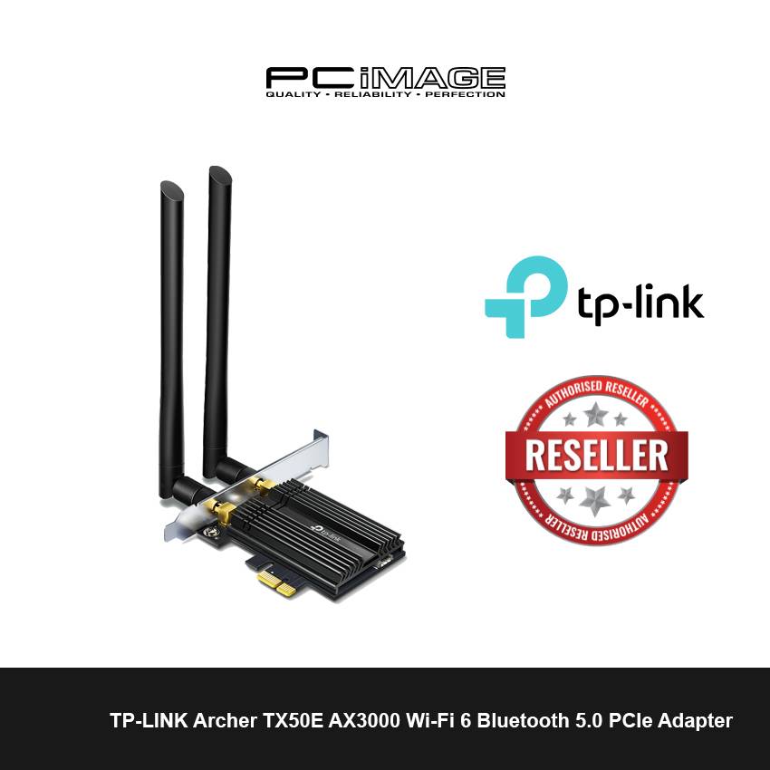 TP-LINK Archer TX50E AX3000 Wi-Fi 6 Bluetooth 5.0 PCIe Adapter | PC Image
