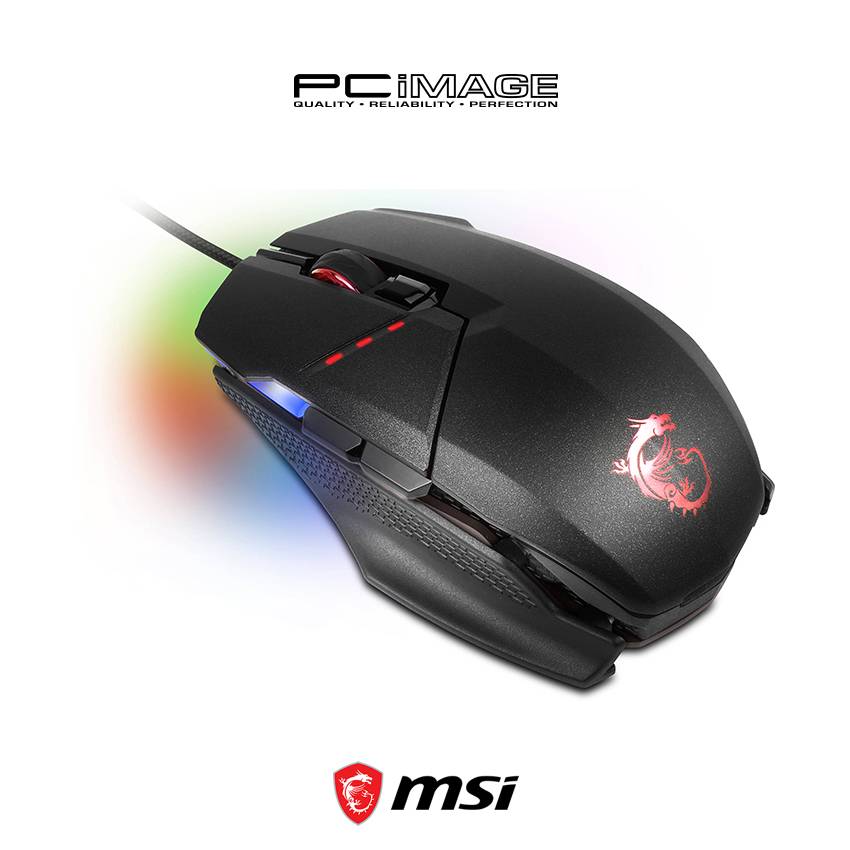 MSI Clutch GM60 RGB Mystic Light Gaming Mouse | PC Image