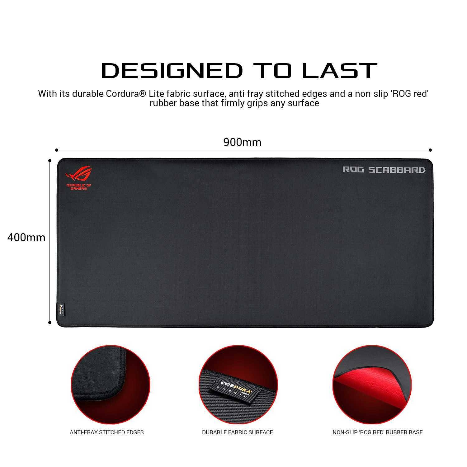 ASUS ROG SCABBARD GAMING MOUSE PAD | PC Image