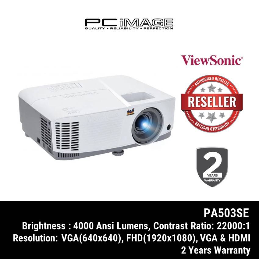 ViewSonic PA503SE 4,000 ANSI Lumen SVGA with HDMI Business & Education ...