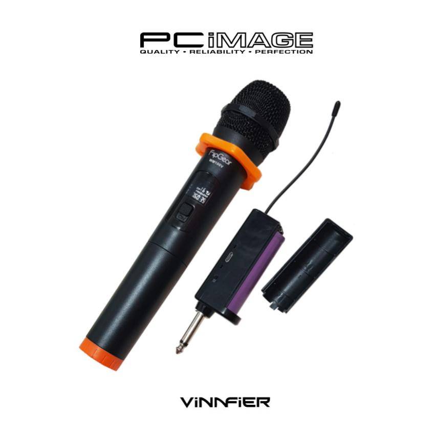 VINNFIER Flipgear Professional Wireless Microphone WM100V with ...