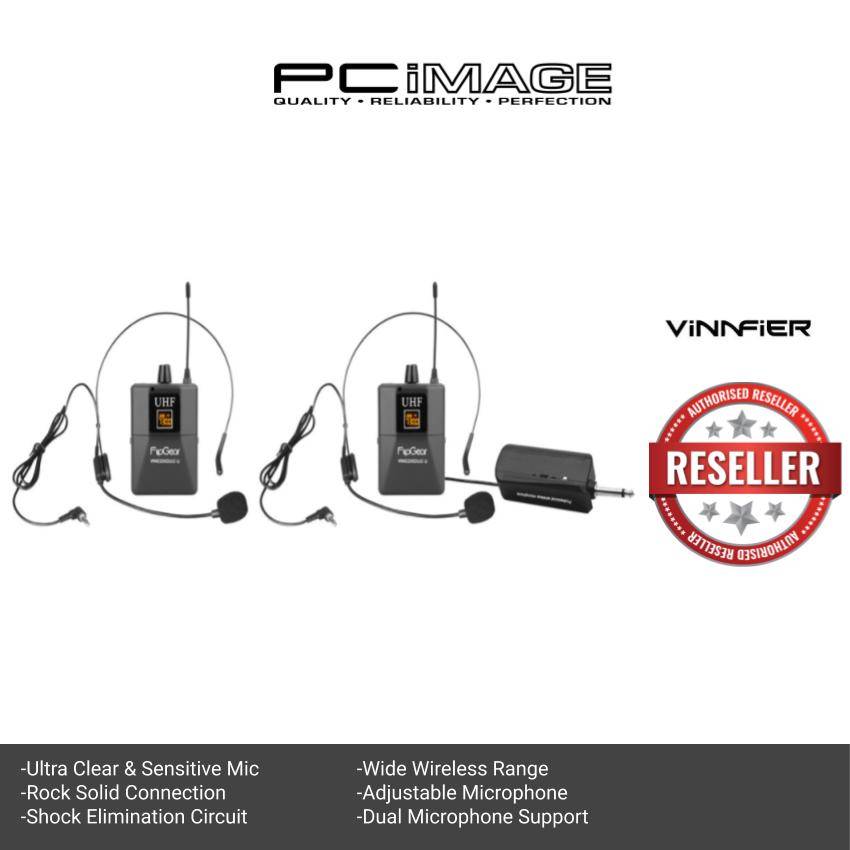 VINNFIER FLIPGEAR WM2200DUO U PROFESSIONAL UNIVERSAL HEADSET MICROPHONE ...