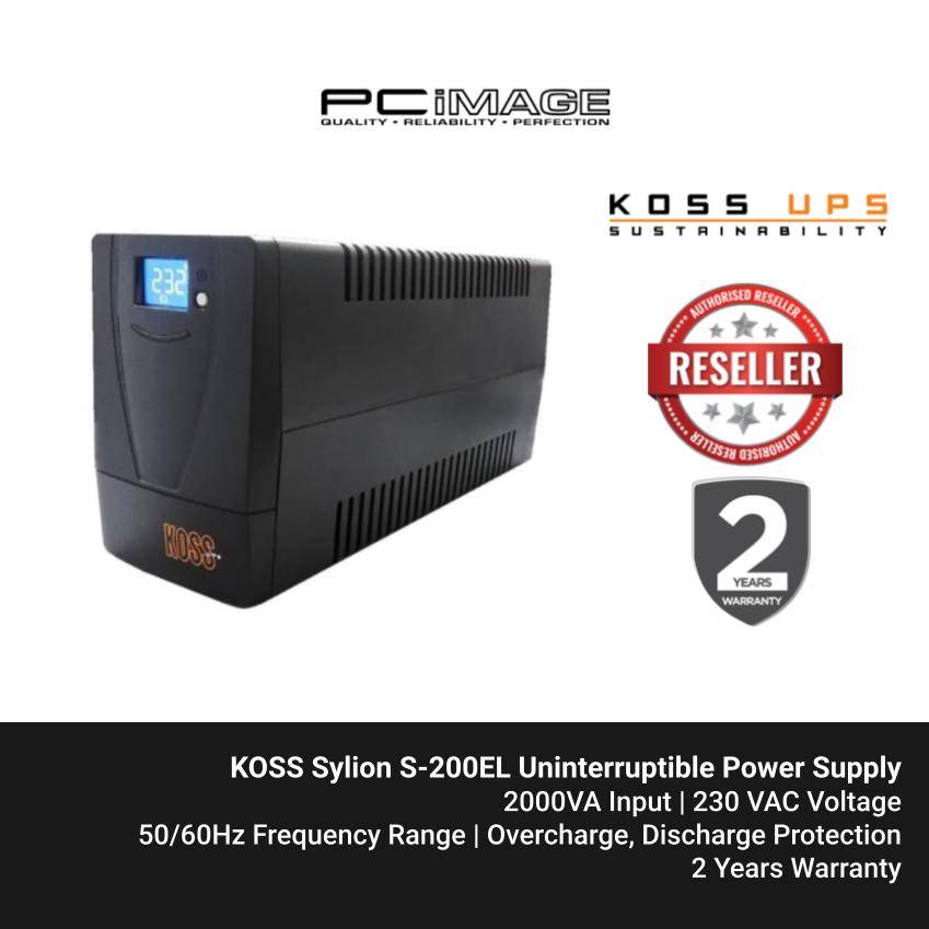 KOSS Sylion S-200EL Uninterruptible Power Supply | PC Image