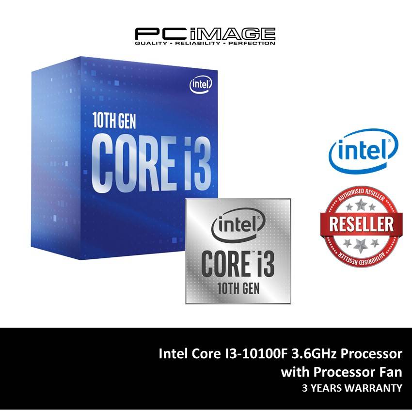 Intel Core I3-10100F 3.6GHZ 6MB Cache LGA1200 PROCESSOR with ASUS Prime ...