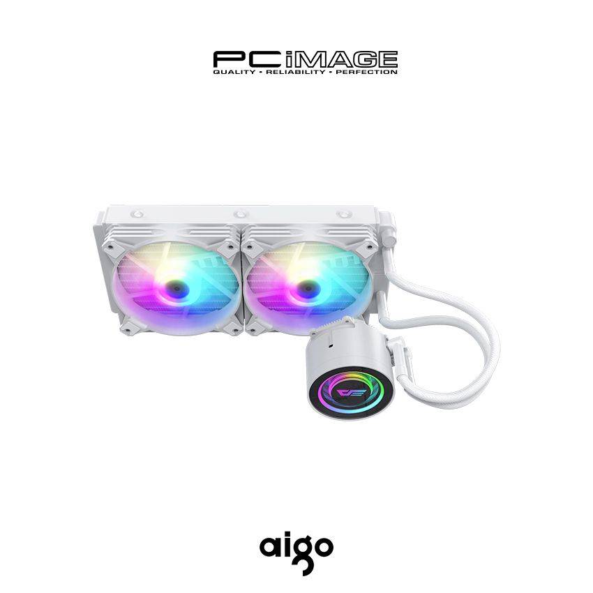 AIGO DarkFlash Twister DX240 ARGB AiO 240MM Liquid CPU Cooler | PC Image