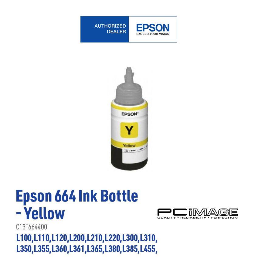 EPSON T664 Original Ink Bottle 70ML | PC Image